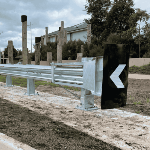 Bright Safety Barriers