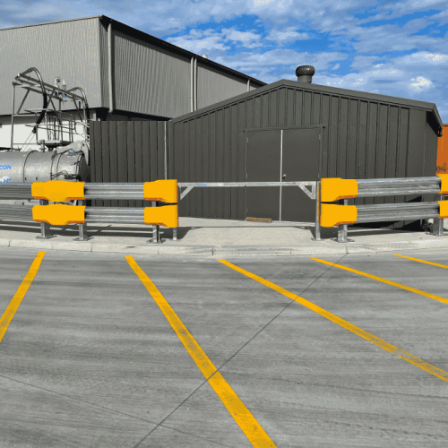Bright Safety Barriers